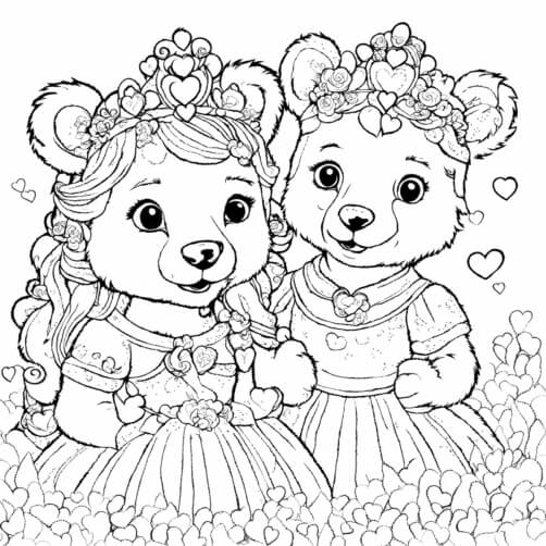 Free Little Princess Coloring pages - Download Printable Little ...