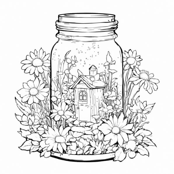 Free Jar Coloring pages - Download Printable Jar Coloring sheets ...