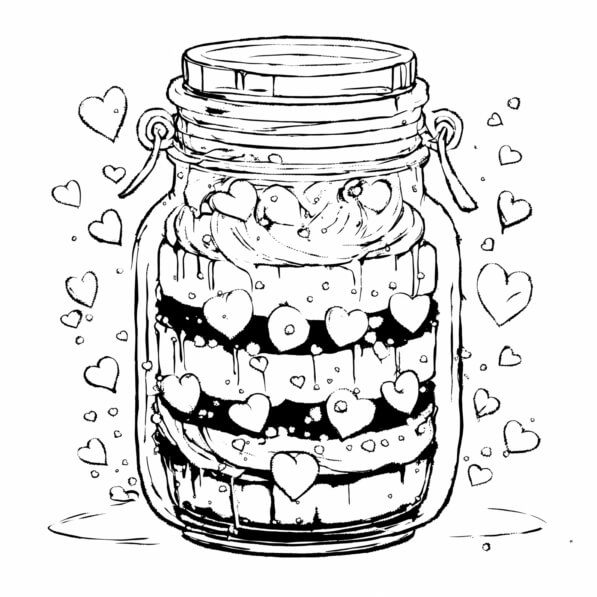 Free Jar Coloring pages - Download Printable Jar Coloring sheets ...
