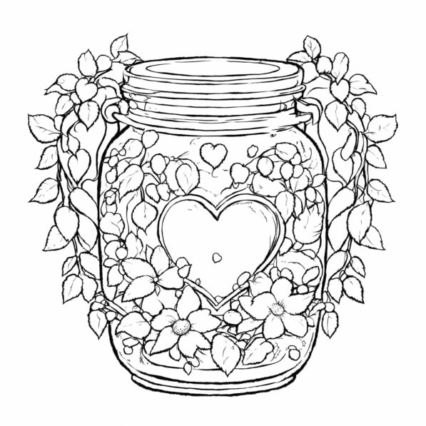 Free Jar Coloring pages - Download Printable Jar Coloring sheets ...