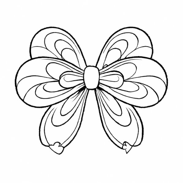 Descarga Diseño de lazo decorativo Páginas para colorear En Línea ...