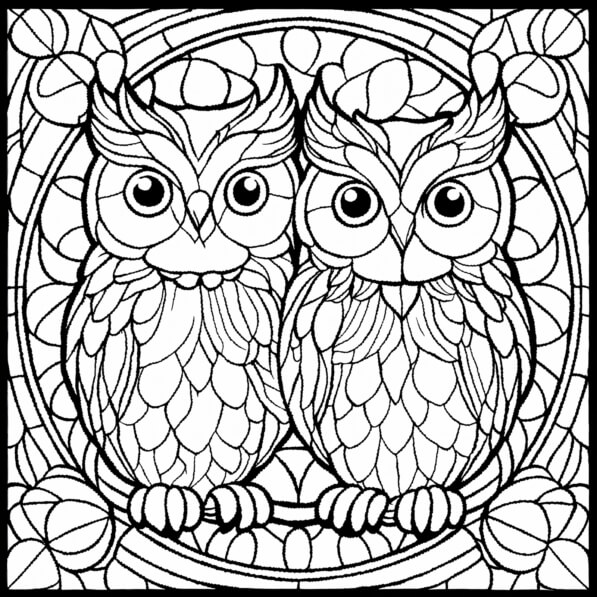 Download Intricate Owl Design for Coloring Coloring pages Online ...