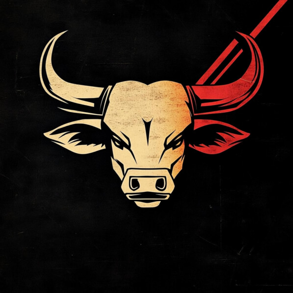 Download Stylized Bull Head Illustration Backgrounds Online - Creative ...