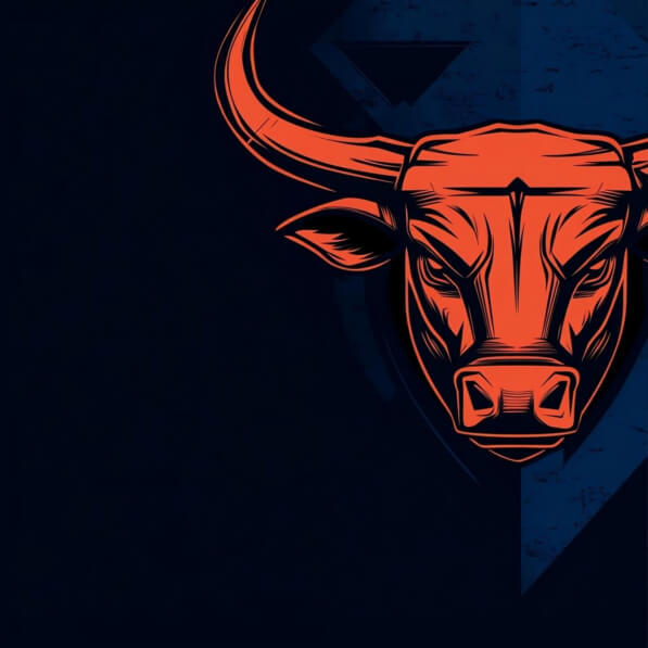 Download Stylized Bull Head Design Backgrounds Online - Creative Fabrica