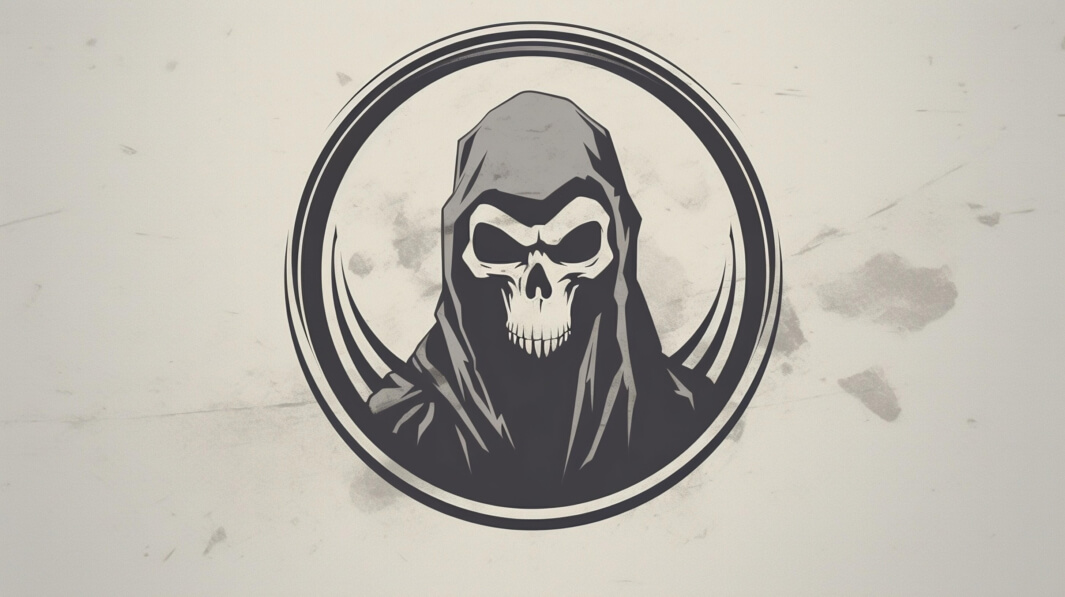 Baixe Ícone estilizado do Ceifador ou Caveira Backgrounds - Creative ...