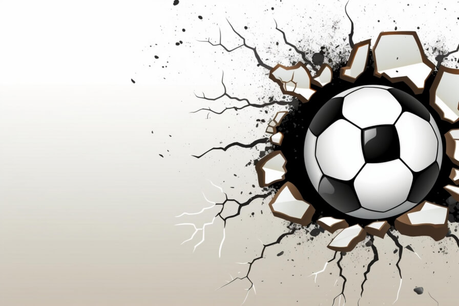 Download Soccer Ball Breaking Through Wall Backgrounds Online ...