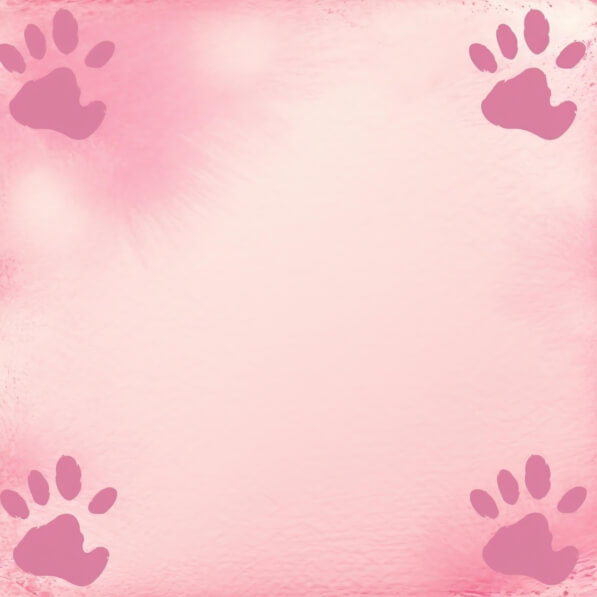 Download Pink Background with Paw Prints Backgrounds Online - Creative ...