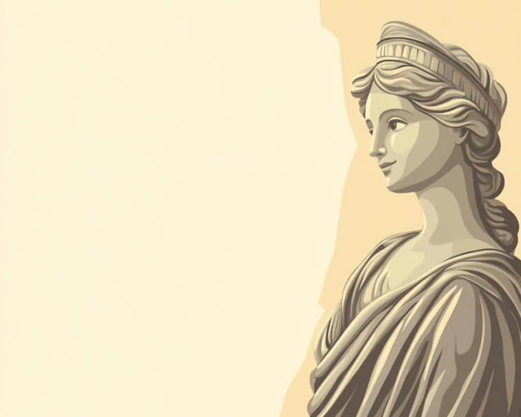 Download Stylized Statue of a Woman Backgrounds Online - Creative Fabrica