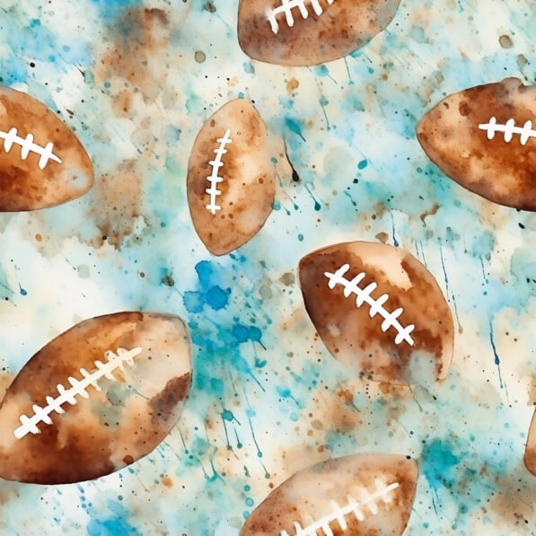 Download Artistic Watercolor Football Pattern Patterns Online ...