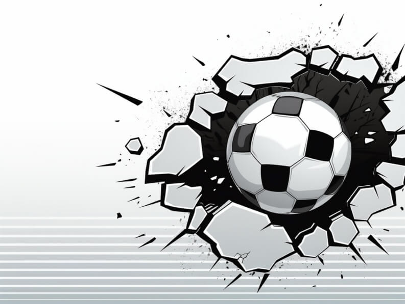 Download Soccer Ball Breaking Through Wall Backgrounds Online ...