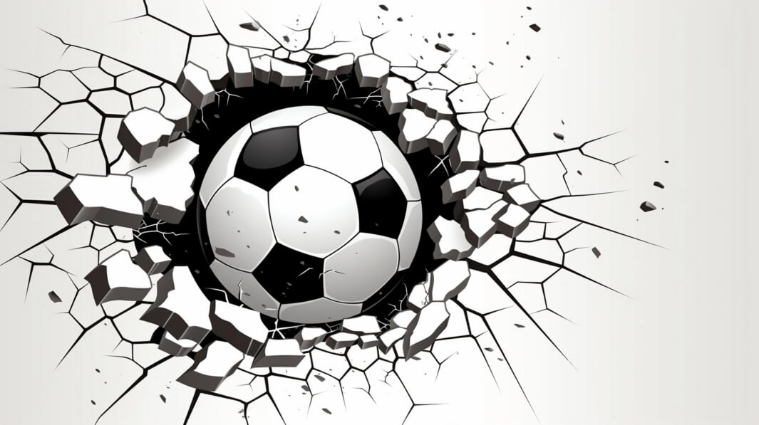 Download Soccer Ball Breaking Through Wall Backgrounds Online ...