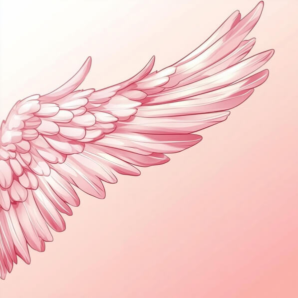 Download Stylized Pink Wing Illustration Backgrounds Online - Creative ...