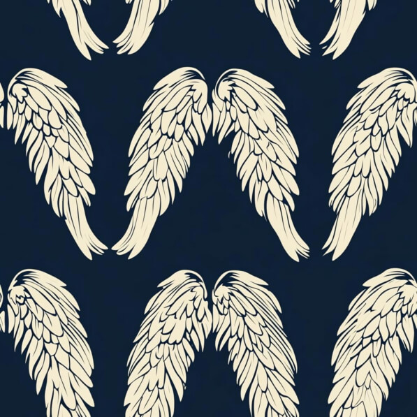 Download Pattern of Angel Wings Patterns Online - Creative Fabrica