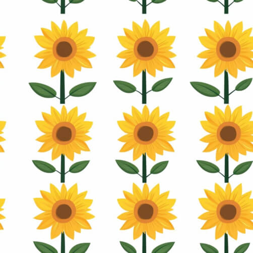 Download Seamless Sunflower Pattern for Wallpaper and Decoration ...