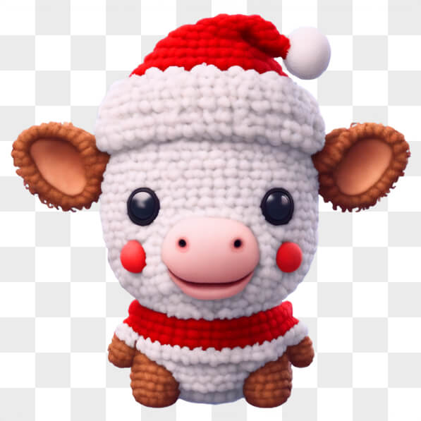 Download Kawaii Christmas Sheep Character Kawaii Online - Creative Fabrica