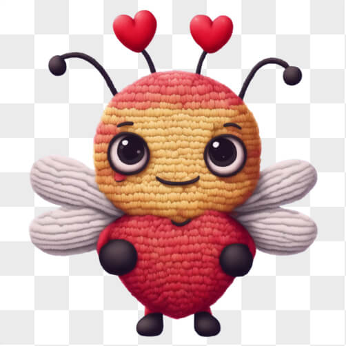 Download Cartoon Bee with Glasses and Flowers at Microscope Cartoons ...