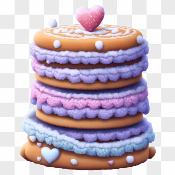 Download Colorful Decorative Cookies Stack Cartoons Online - Creative ...