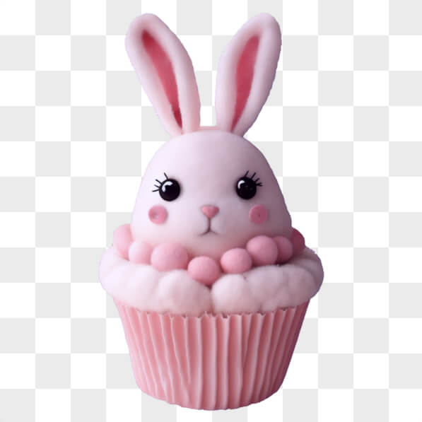 Download Whimsical Bunny Cupcake Cartoons Online - Creative Fabrica