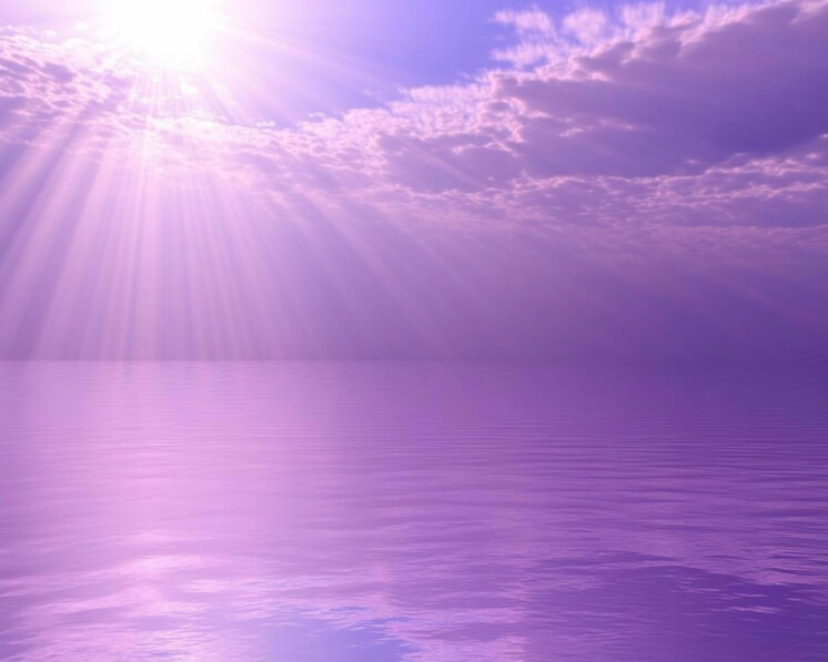 Download Serene Ocean View Under Purple Sky Backgrounds Online ...