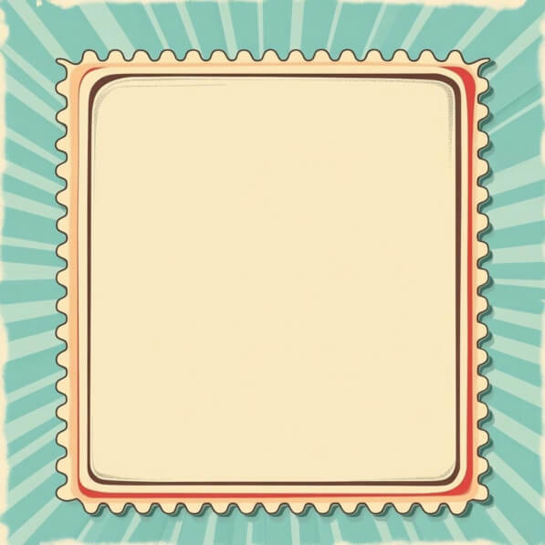 Download Vintage Stamp Design with Radiating Background Backgrounds ...