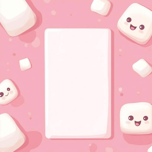 Download Cute Marshmallow Background Backgrounds Online - Creative Fabrica