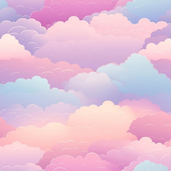 Download Pastel Clouds Patterns Online - Creative Fabrica