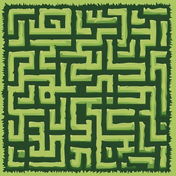 Download Intricate Green Maze Design Backgrounds Online - Creative Fabrica