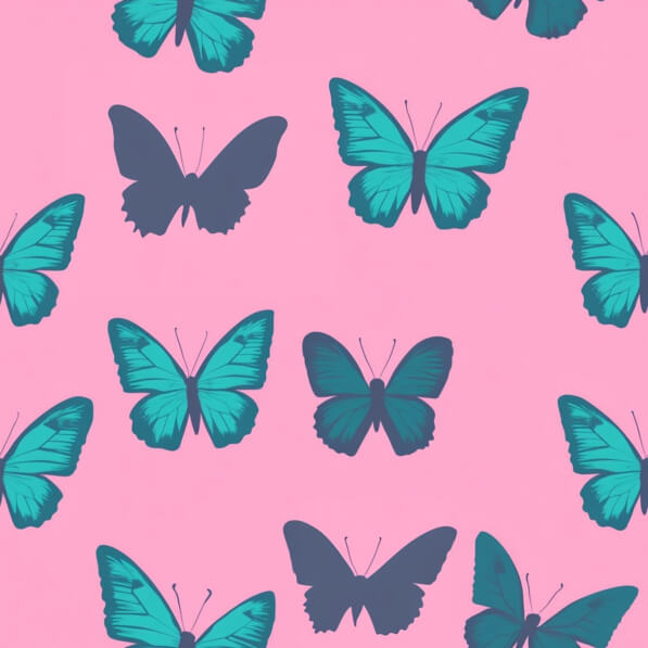 Download Pattern of Butterflies on Pink Background Patterns Online ...