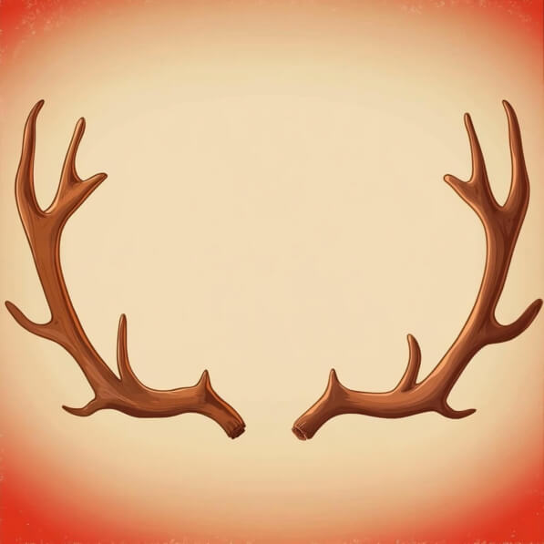 Download Stylized Deer Antlers Backgrounds Online - Creative Fabrica