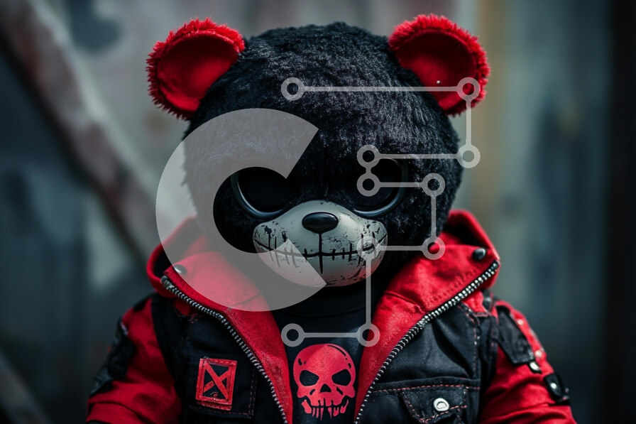 Download Stylized Anthropomorphic Bear Character Stockphotos Online ...