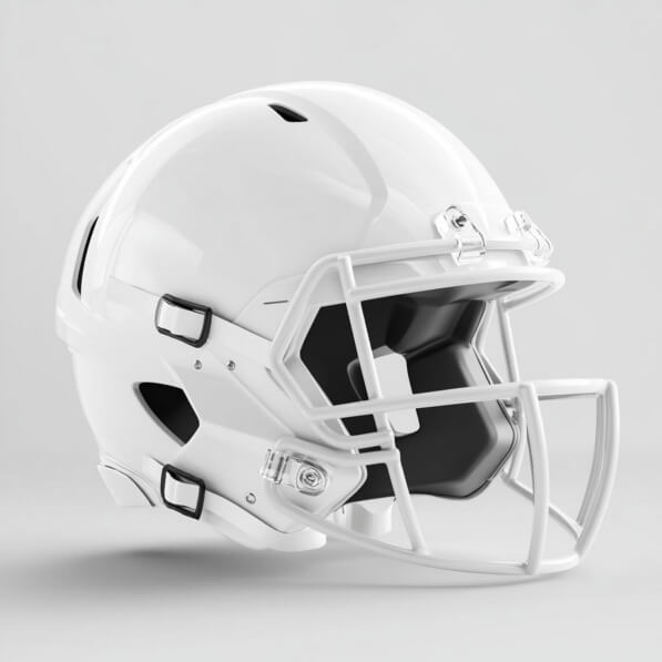 Download White Football Helmet Mockups Online - Creative Fabrica