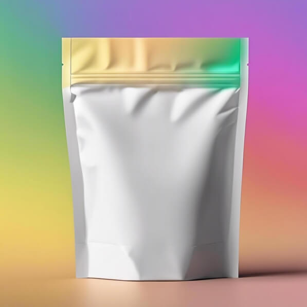 Download Empty White Pouch with Gradient Background Mockups Online ...