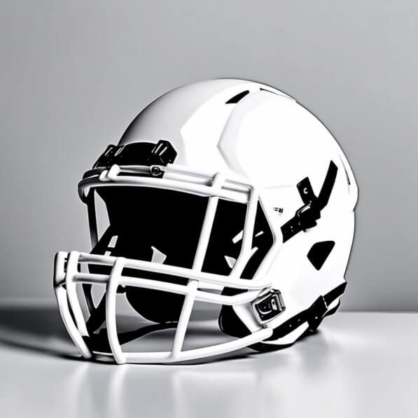 Download White Football Helmet Mockups Online - Creative Fabrica