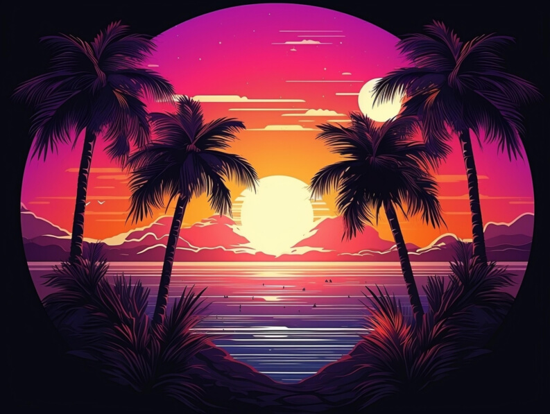 Synthwave Backgrounds - Download Free & Premium Transparent Synthwave ...