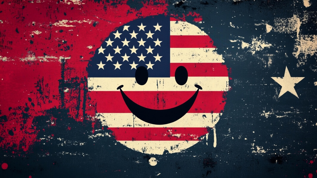 Download Patriotic Smiley Face with American Flag Backgrounds Online ...