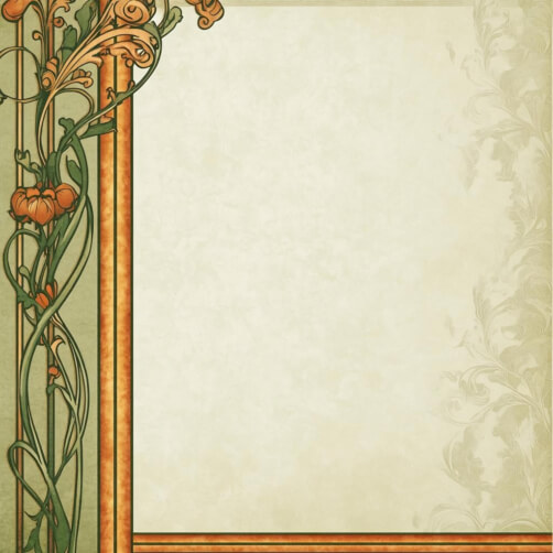Download Ornate Floral Border Design Backgrounds Online - Creative Fabrica
