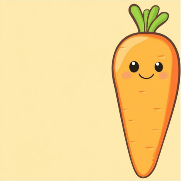 Download Cute Cartoon Carrot Character Backgrounds Online - Creative ...