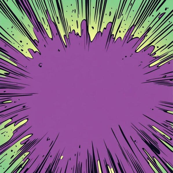 Download Dynamic Purple Explosion on Green Background Backgrounds ...