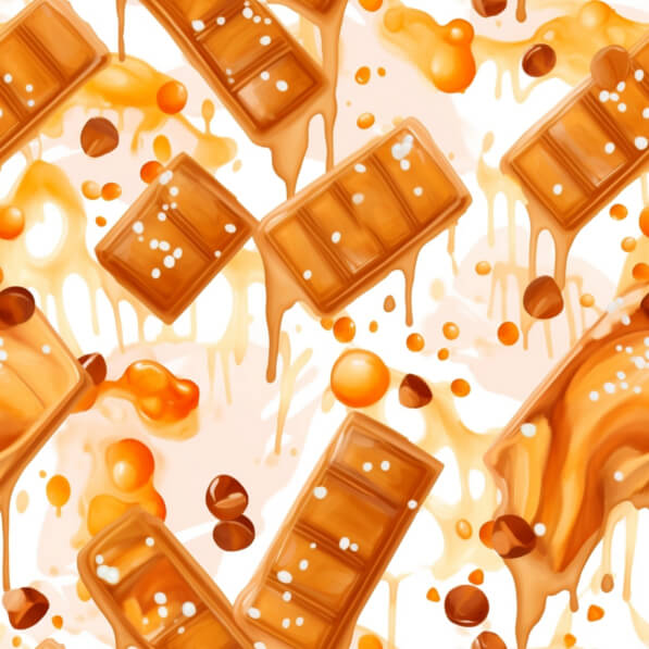 Download Chocolate and Caramel Pattern Patterns Online - Creative Fabrica