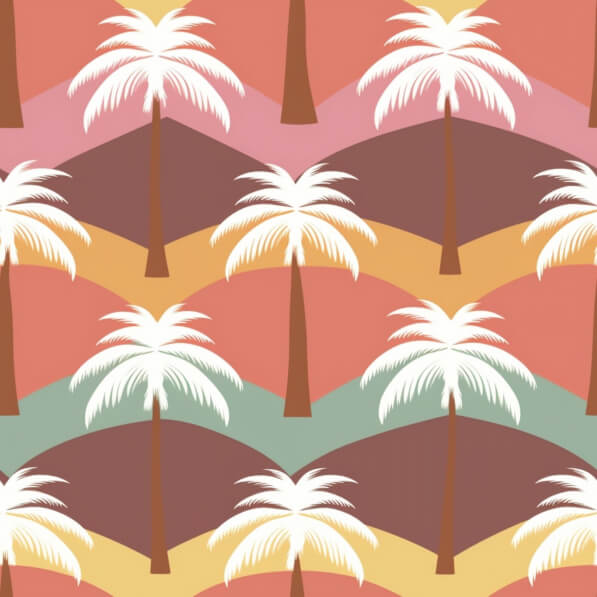 Download Tropical Palm Tree Pattern Patterns Online - Creative Fabrica