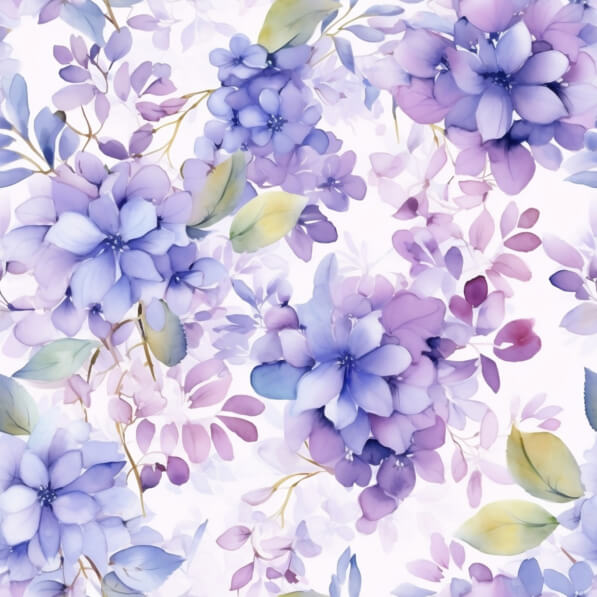Download Elegant Purple Floral Pattern Patterns Online - Creative Fabrica