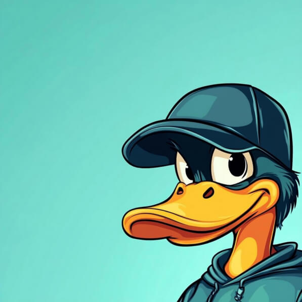 Descarga Pato de dibujos animados con gorra Fondos En Línea - Creative ...