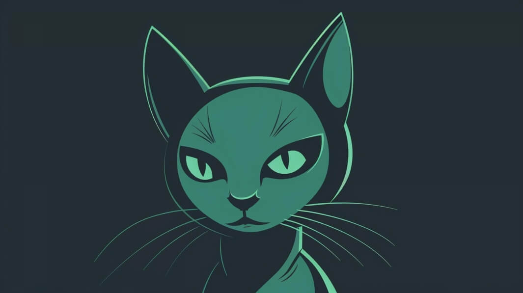 Download Stylized Cat Illustration Backgrounds Online - Creative Fabrica