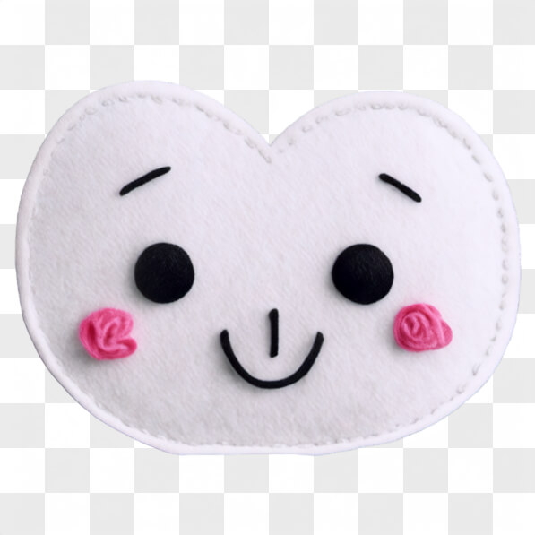 Download Cute Heart-Shaped Felt Character Cartoons Online - Creative ...