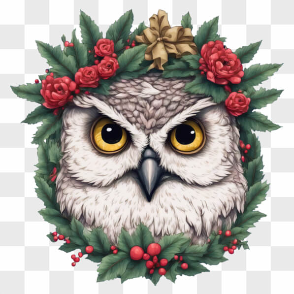 Download Festive Owl Illustration Cartoons Online - Creative Fabrica