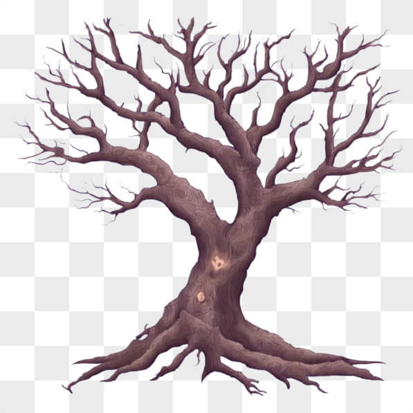 Download Stylized Leafless Tree Illustration Cartoons Online - Creative ...