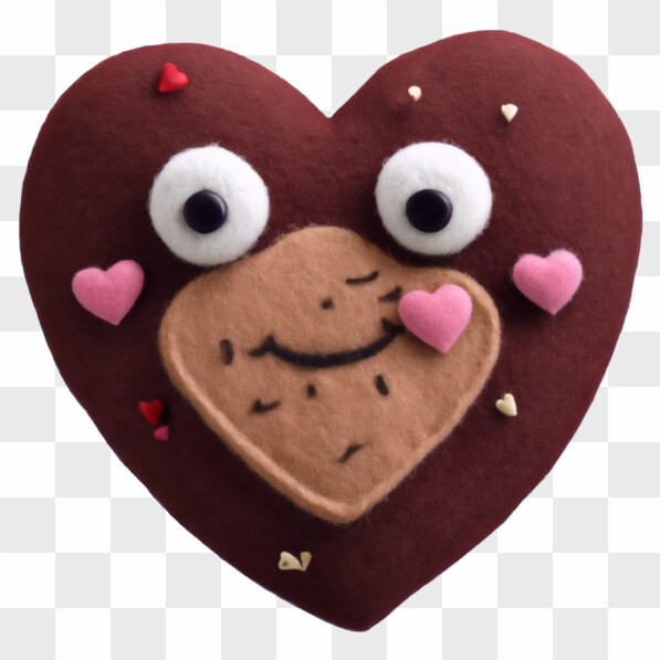 Download Whimsical Heart-Shaped Plush Toy Cartoons Online - Creative ...