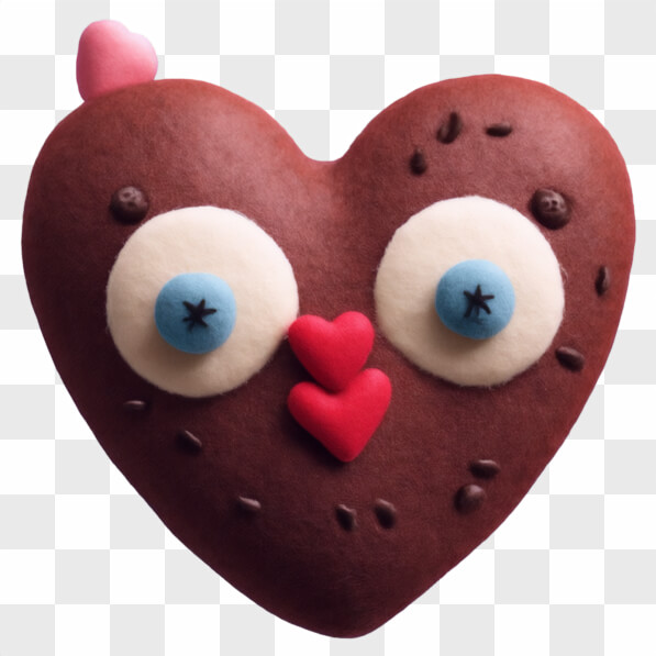 Download Whimsical Heart-Shaped Plush Toy Cartoons Online - Creative ...