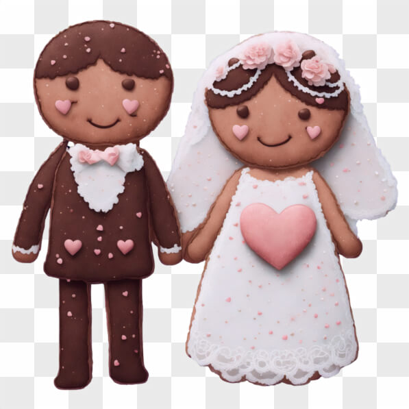 Download Wedding-themed Gingerbread Cookies Cartoons Online - Creative ...