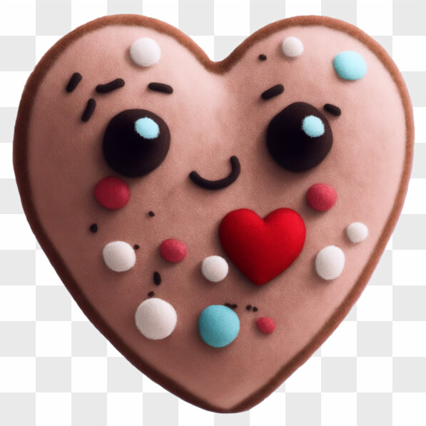 Download Whimsical Heart-Shaped Plush Cookie Cartoons Online - Creative ...